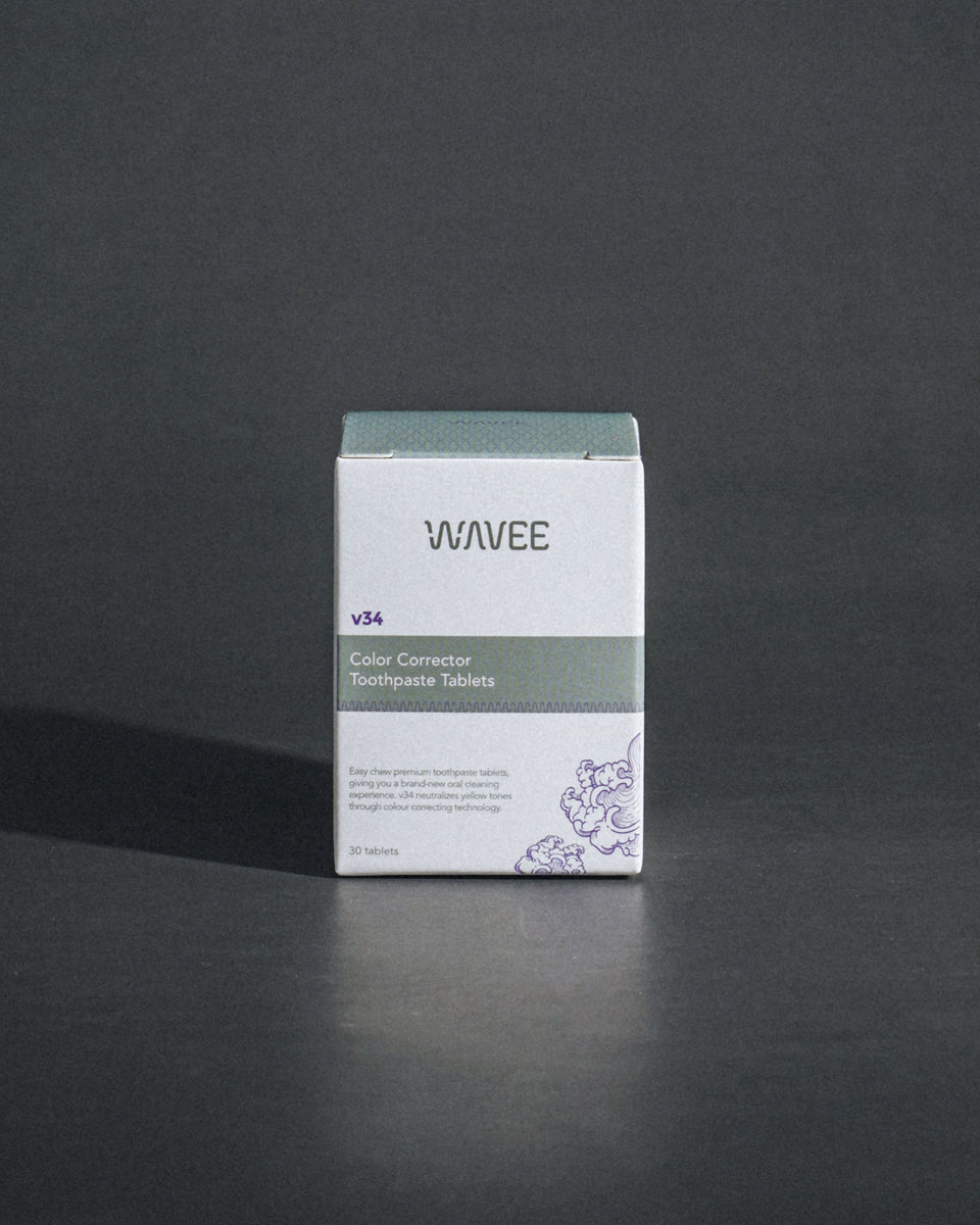 v34 Color Corrector Toothpaste Tablets – waveeph